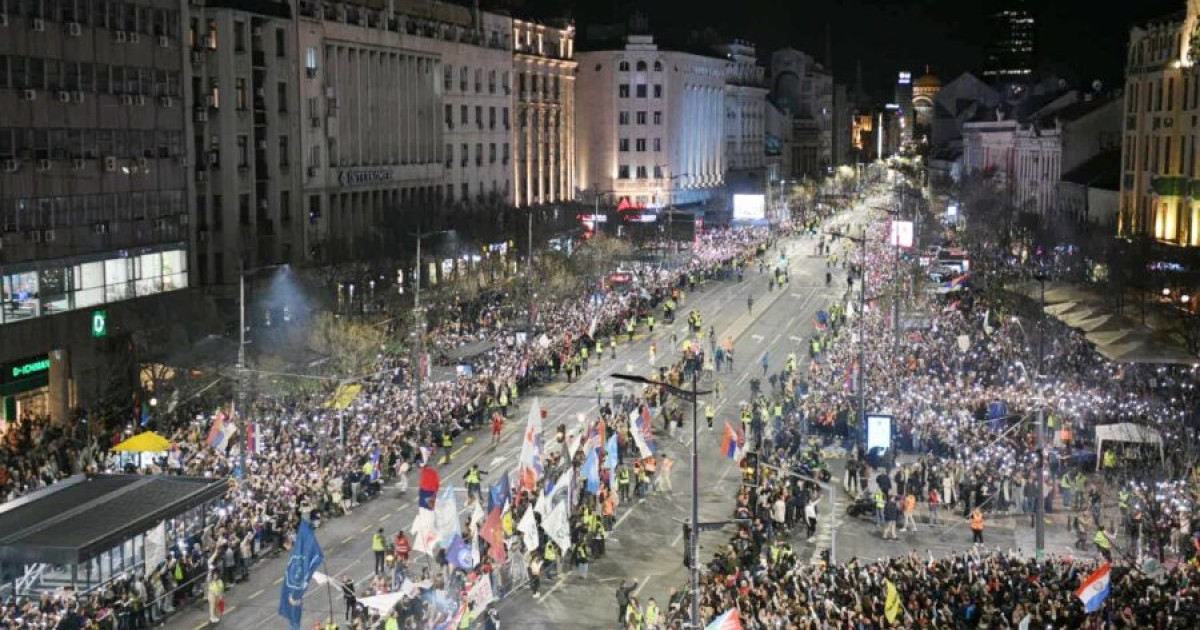 Beograd ništa slično ne pamti: „Pumpaj, pumpaj“ odjekuje Terazijama ...